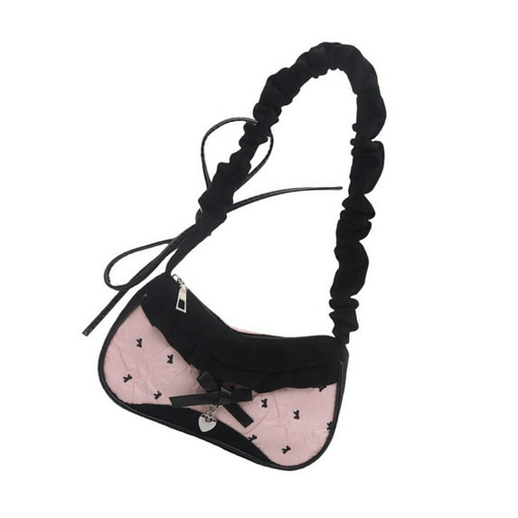Contemporary Textured Handheld Bag Multi Functional Compartments ...