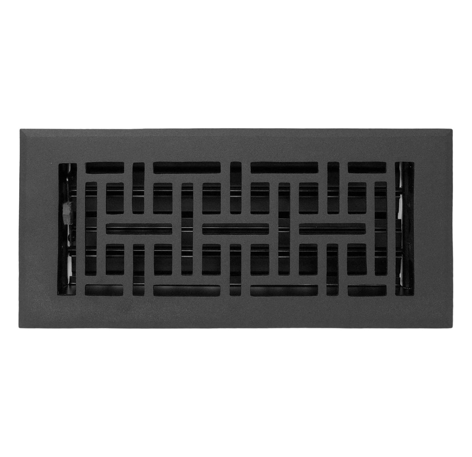 Contemporary Vent Cover, Solid Cast Aluminum Interior, Controls Air ...