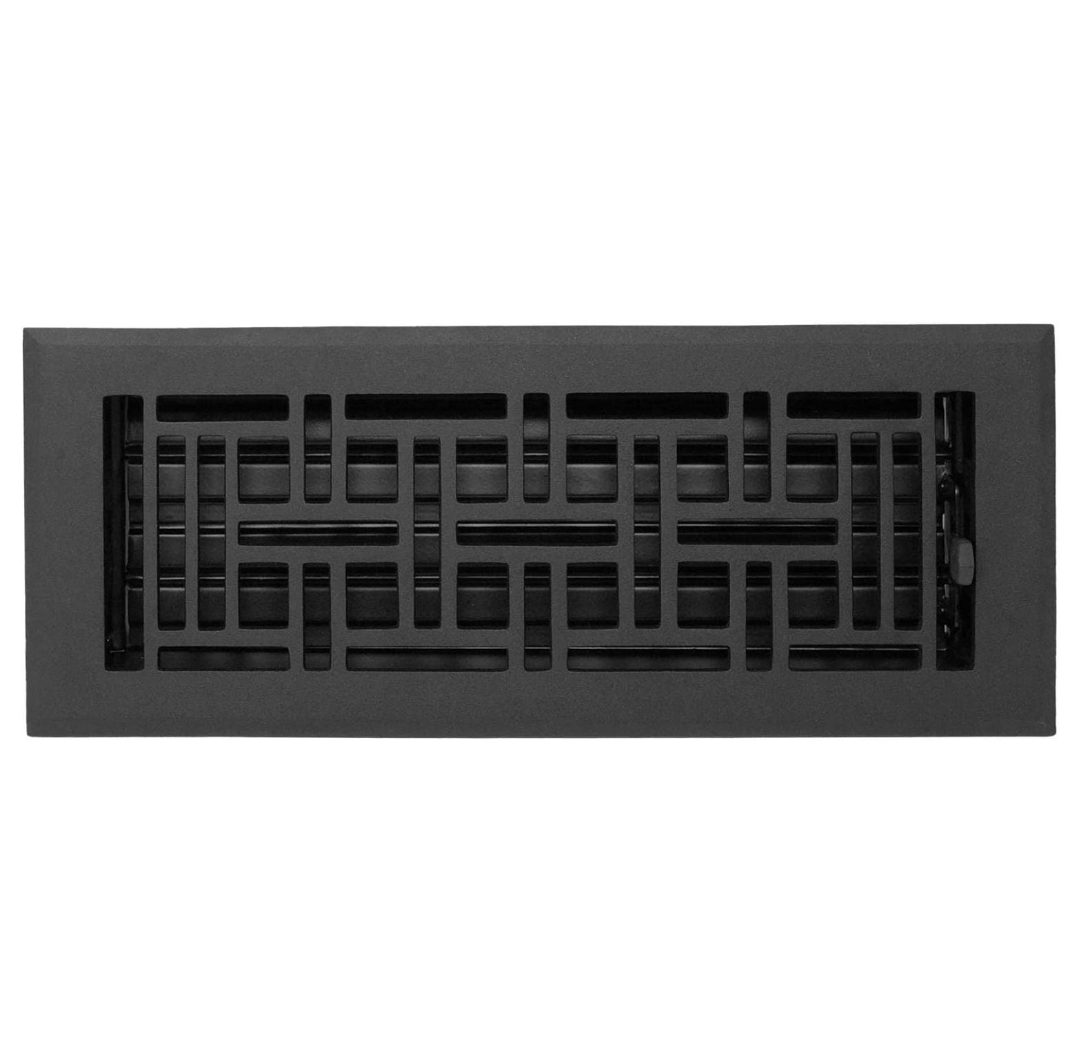 Contemporary Vent Cover, Solid Cast Aluminum Interior, Controls Air ...