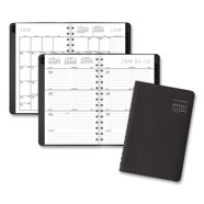 AT-A-GLANCE DayMinder 2024 Basic Daily Planner Black Small 5 x 8 ...
