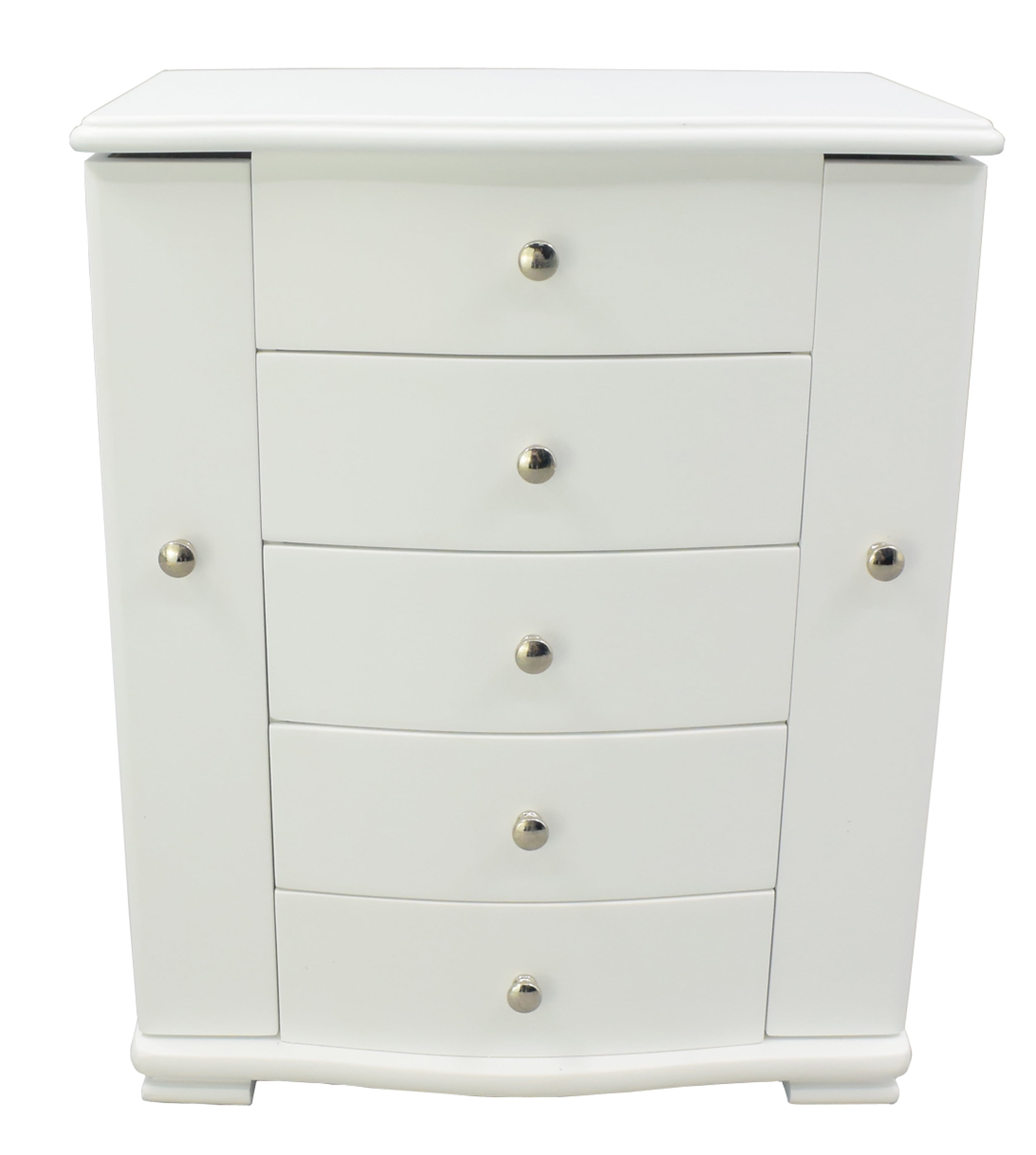 Contemporary White Jewelry Box - Walmart.com