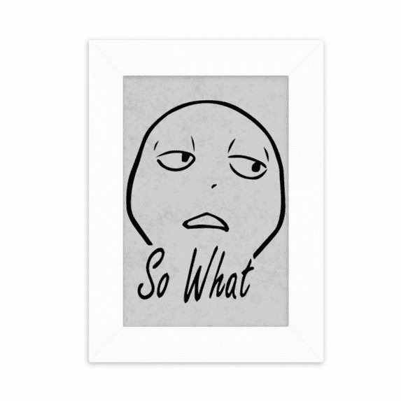 Contempt Black Cute Chat Happy Pattern Desktop Photo Frame Picture ...