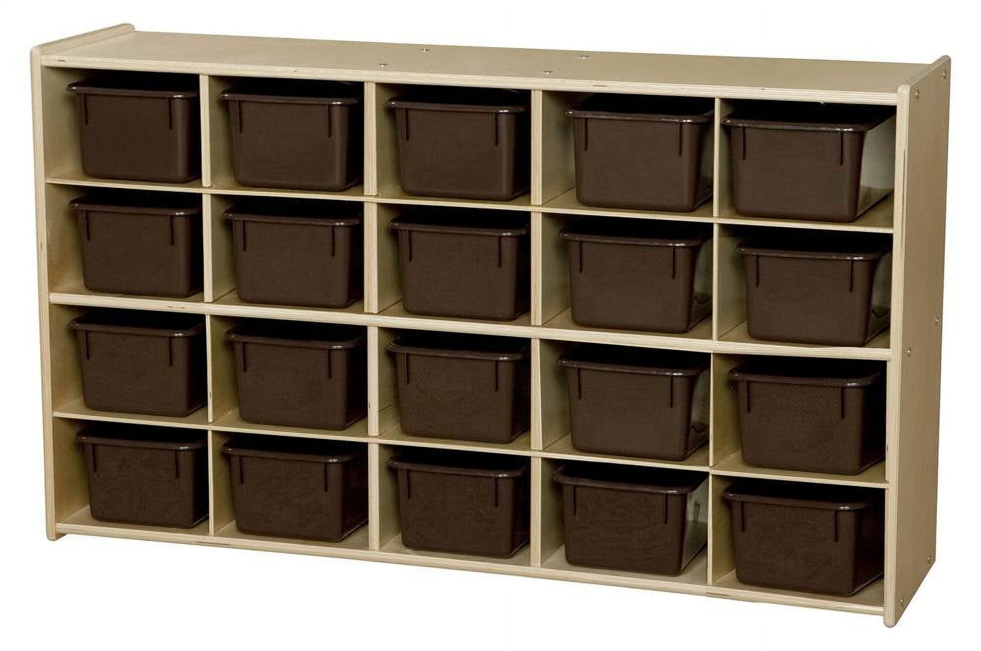 Contender 20 Tray Storage w/ Chocolate Trays - RTA - Walmart.com