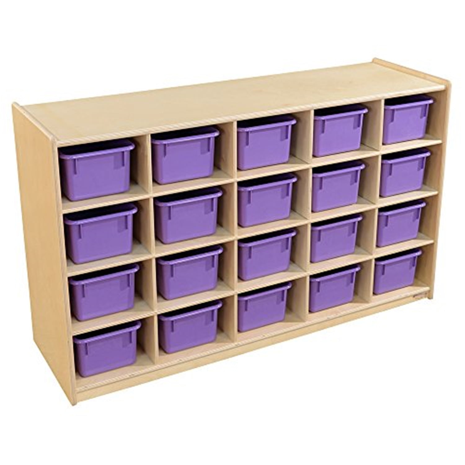 Contender 20 Tray Storage with Purple Trays - RTA - Walmart.com