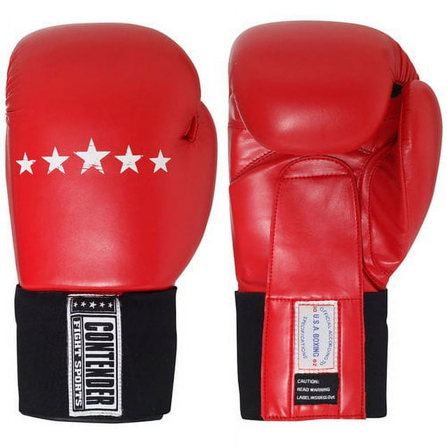 Contender Fight Sports Amateur Competition Gloves 12 oz Red - Walmart.com