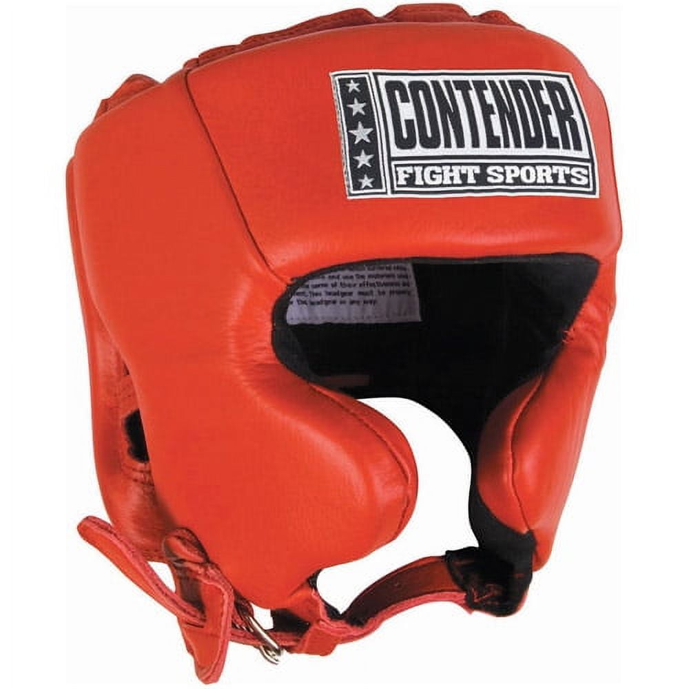 Contender Fight Sports Competition Headgear Large Red - Walmart.com