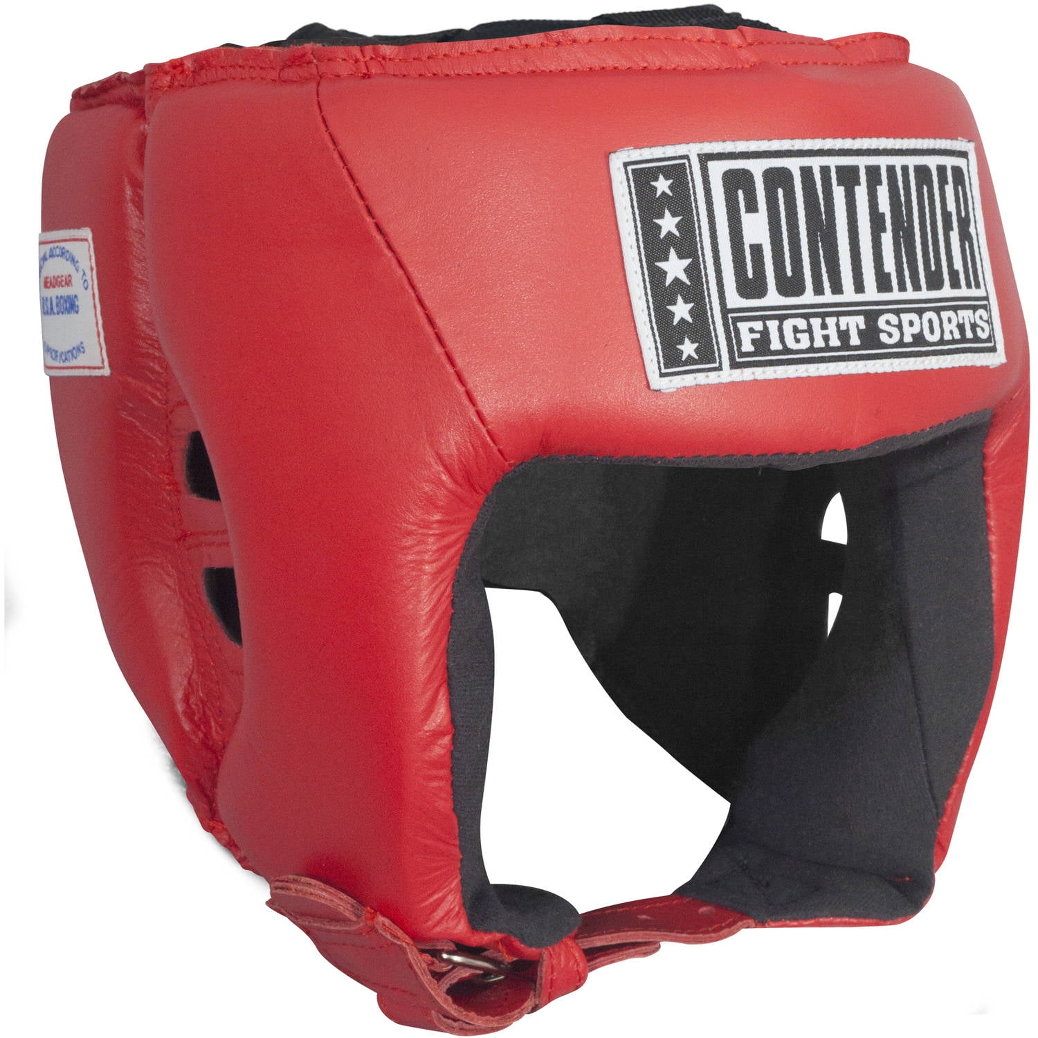 Contender Fight Sports Open Face Competition Headgear Small Red ...