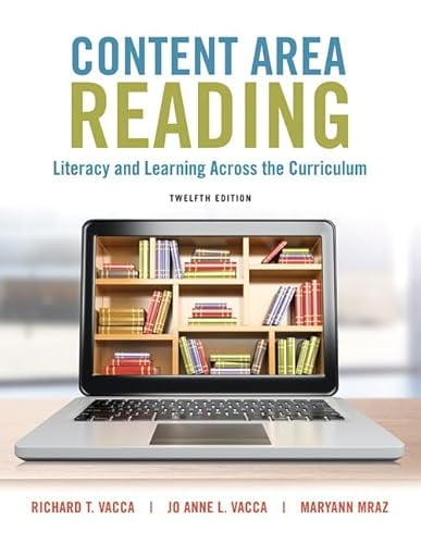Content Area Reading: Literacy and Learning Across the Curriculum ...