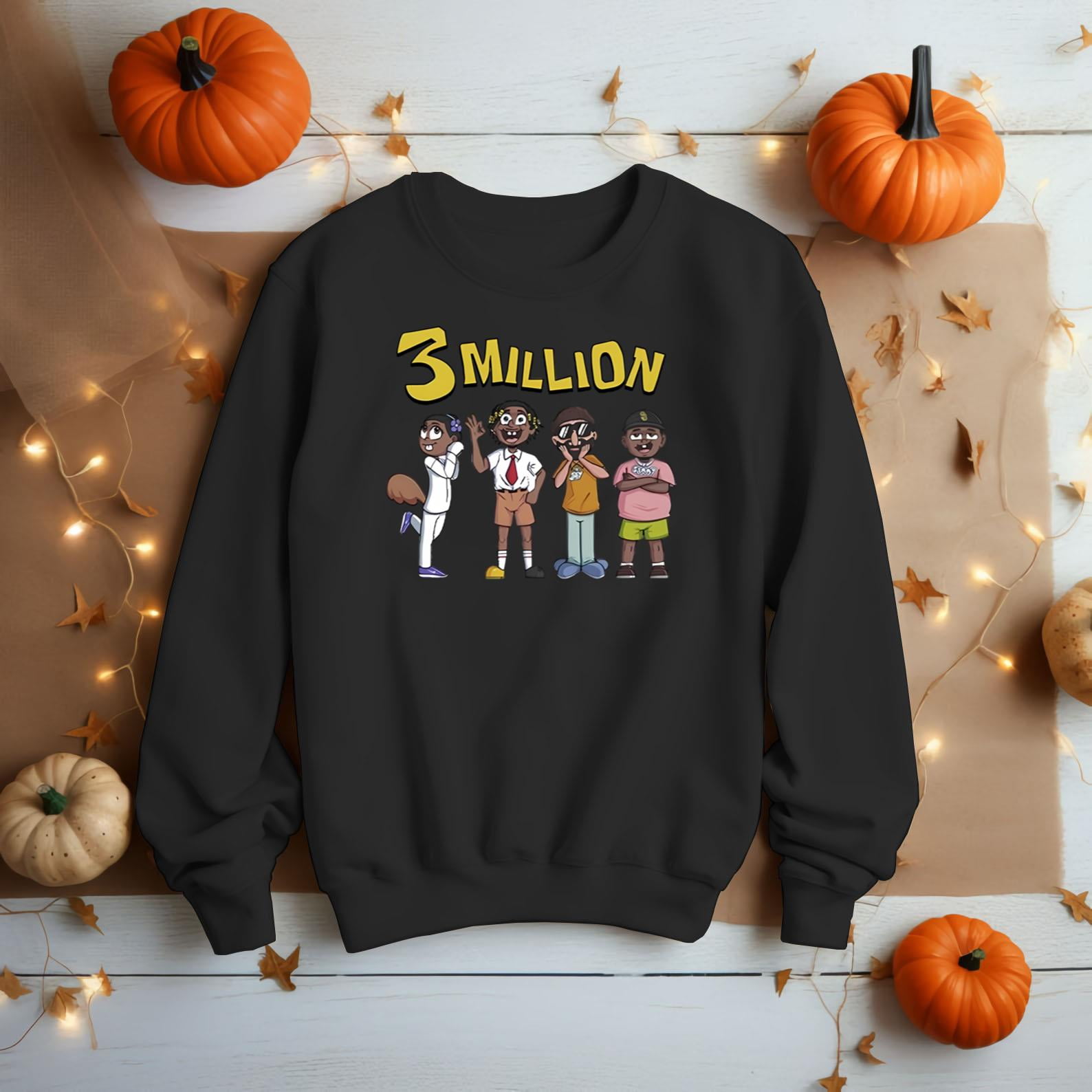 Content Creator Milestone Shirt – 3M Subscriber Celebration Graphic Tee ...
