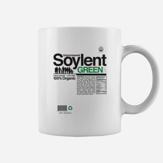 Contents Unprocessed Soylent Green Coffee Mug - Walmart.com
