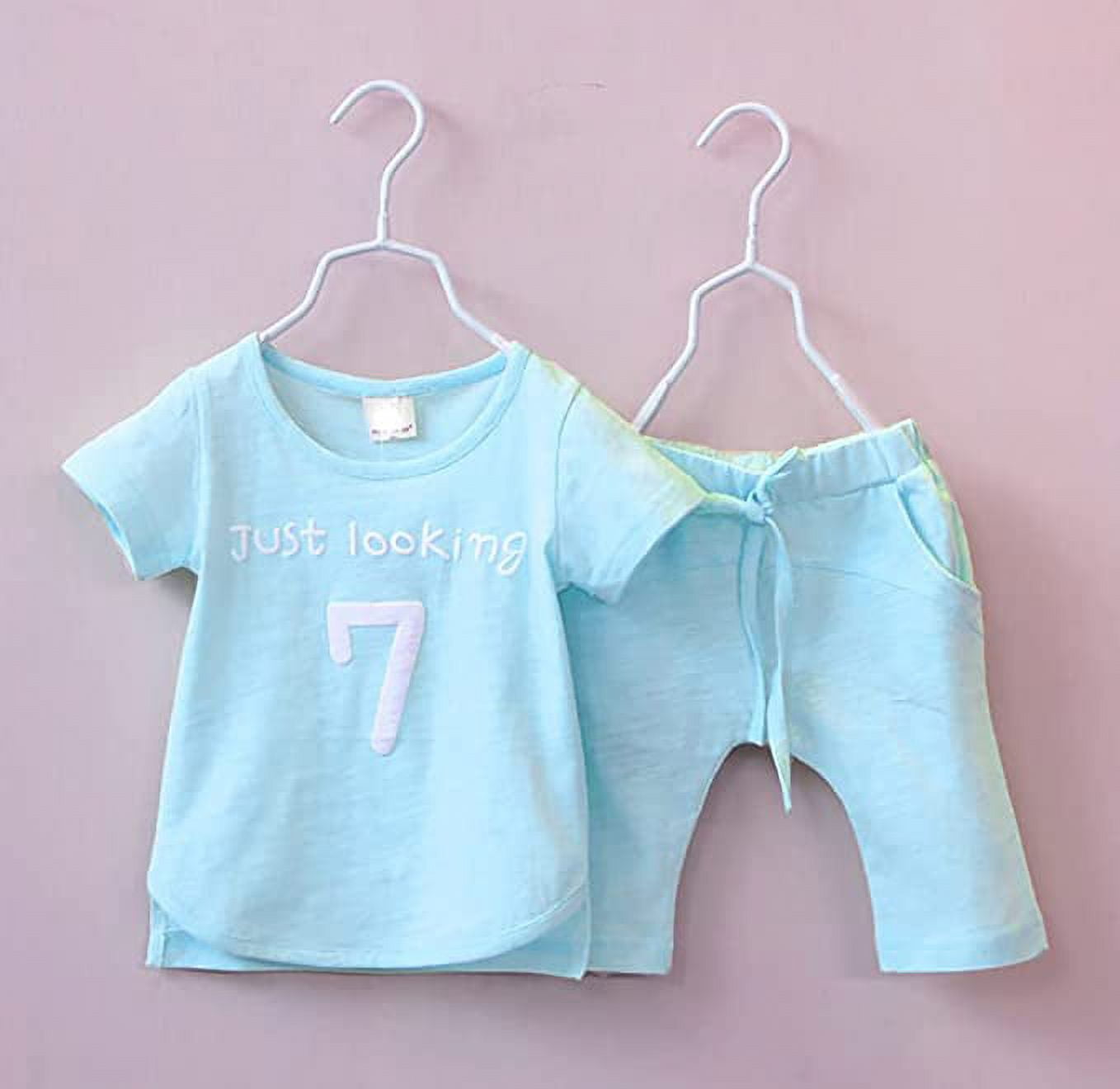 ContiKids Toddler Girls Athletic Shorts Clothing Set Sport Top Summer ...