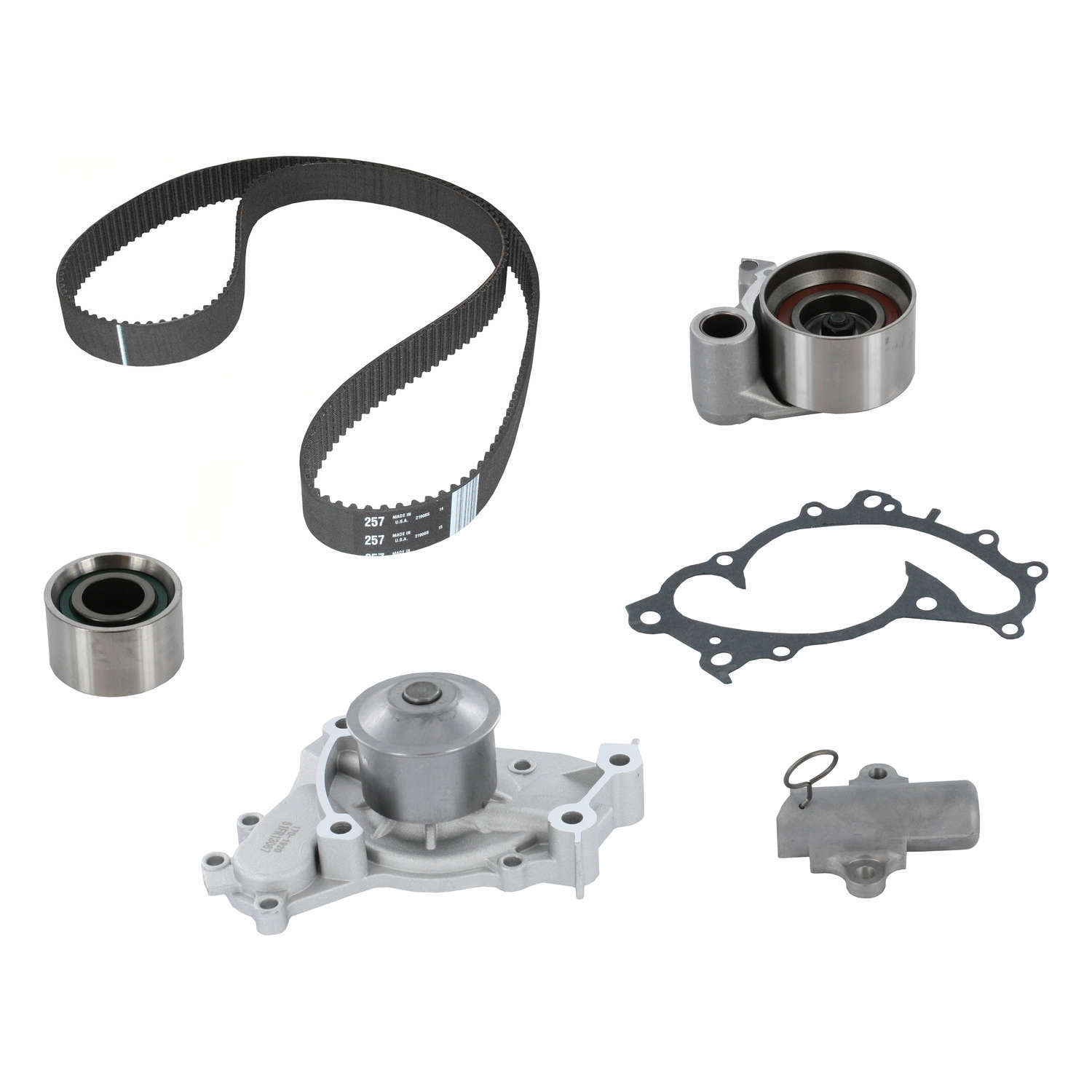 ContiTech Black Series T-Belt Kit w/ Water Pump, w/ Adjuster - Walmart.com