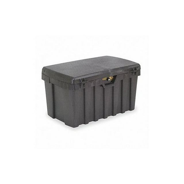 "Contico Heavy Duty Large Tool Box for Job Site, 37"" W x 21"" D x 20"" H, Portable Tool Chest ...