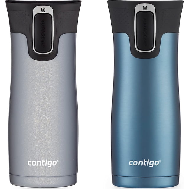 Contigo 16 oz. Thermal Insulated Stainless Steel Coffee Travel Mug, Hot ...