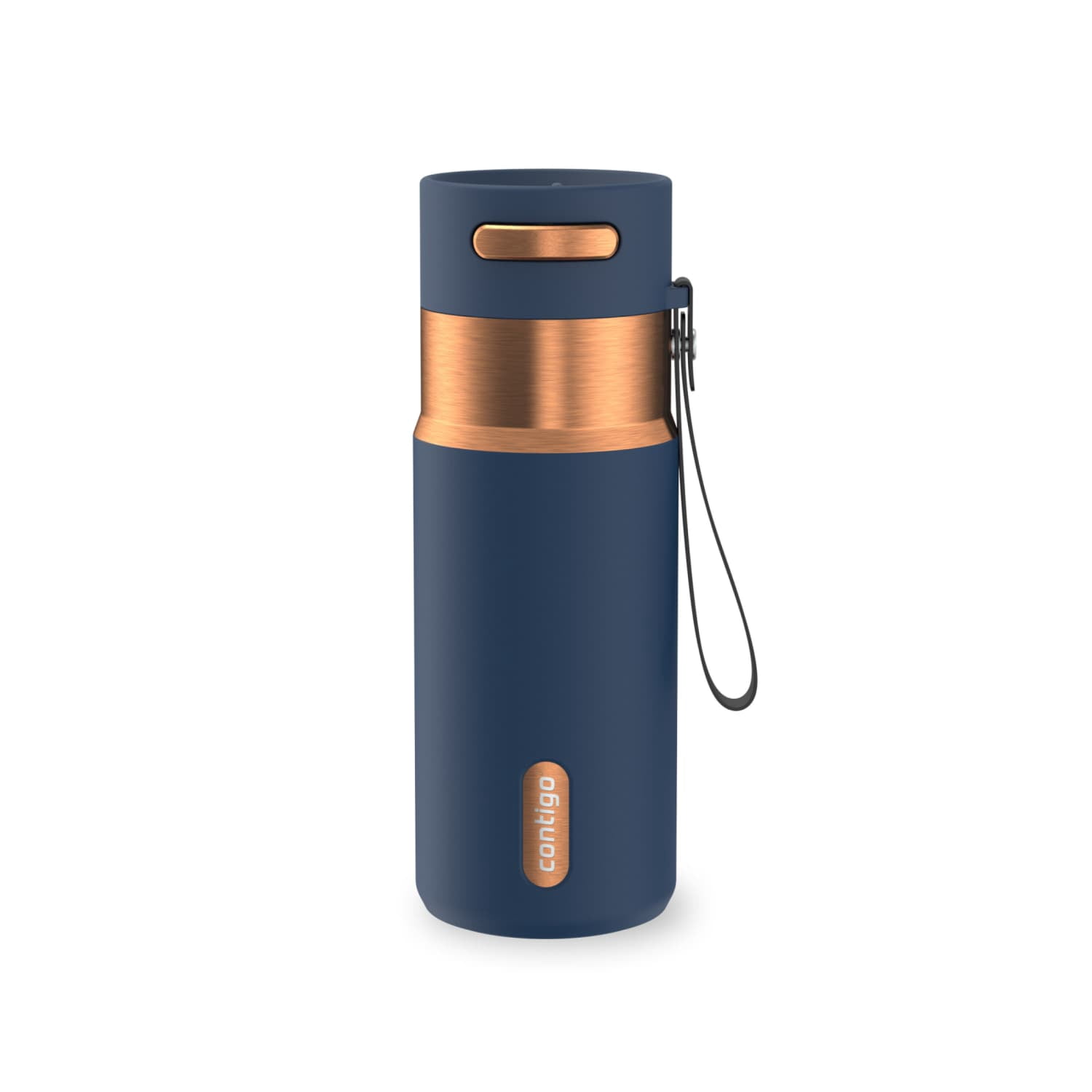 Contigo 16 oz Stainless Steel Water Bottle, Leak-Proof, Hot & Cold ...