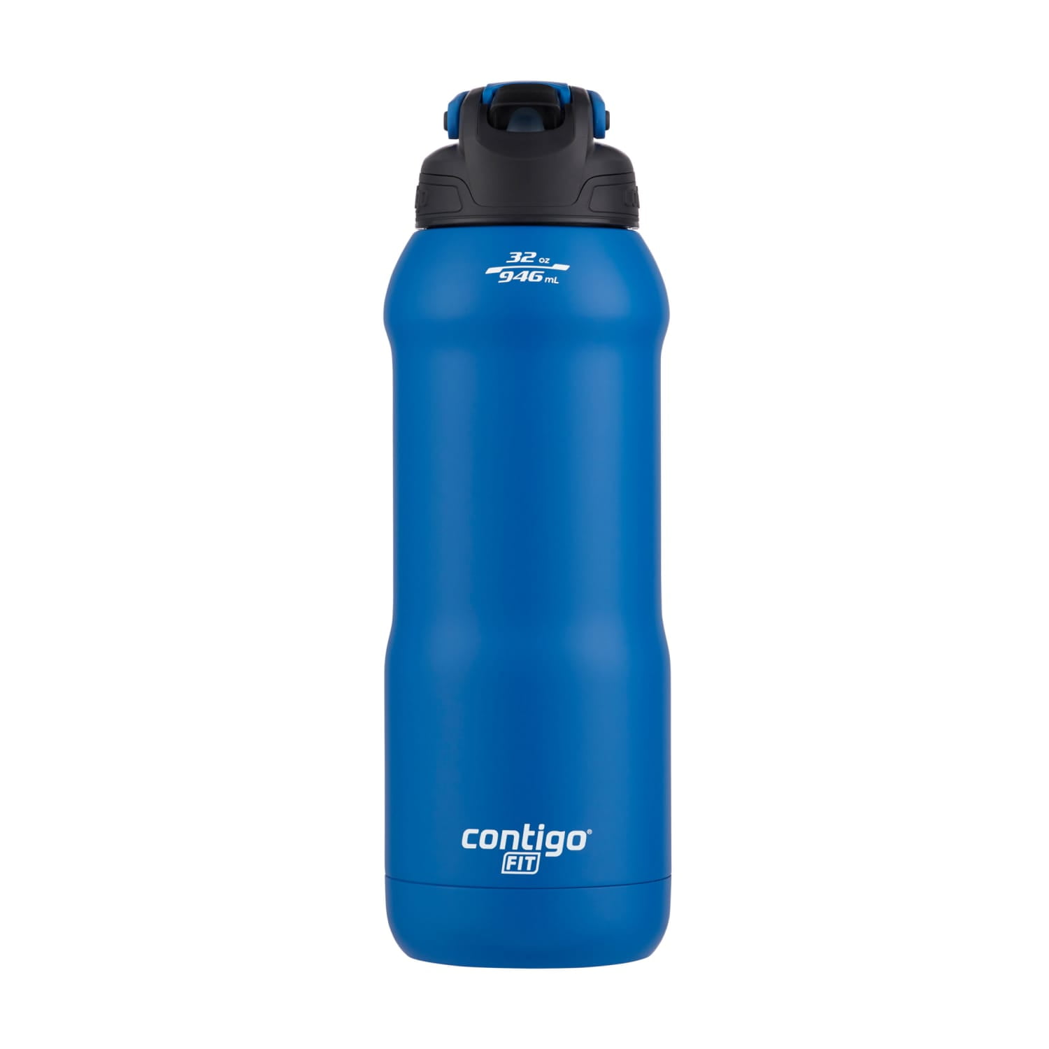 Contigo Fit Stainless Steel AUTOSPOUT Water Bottle with Straw, Amp, 32 ...