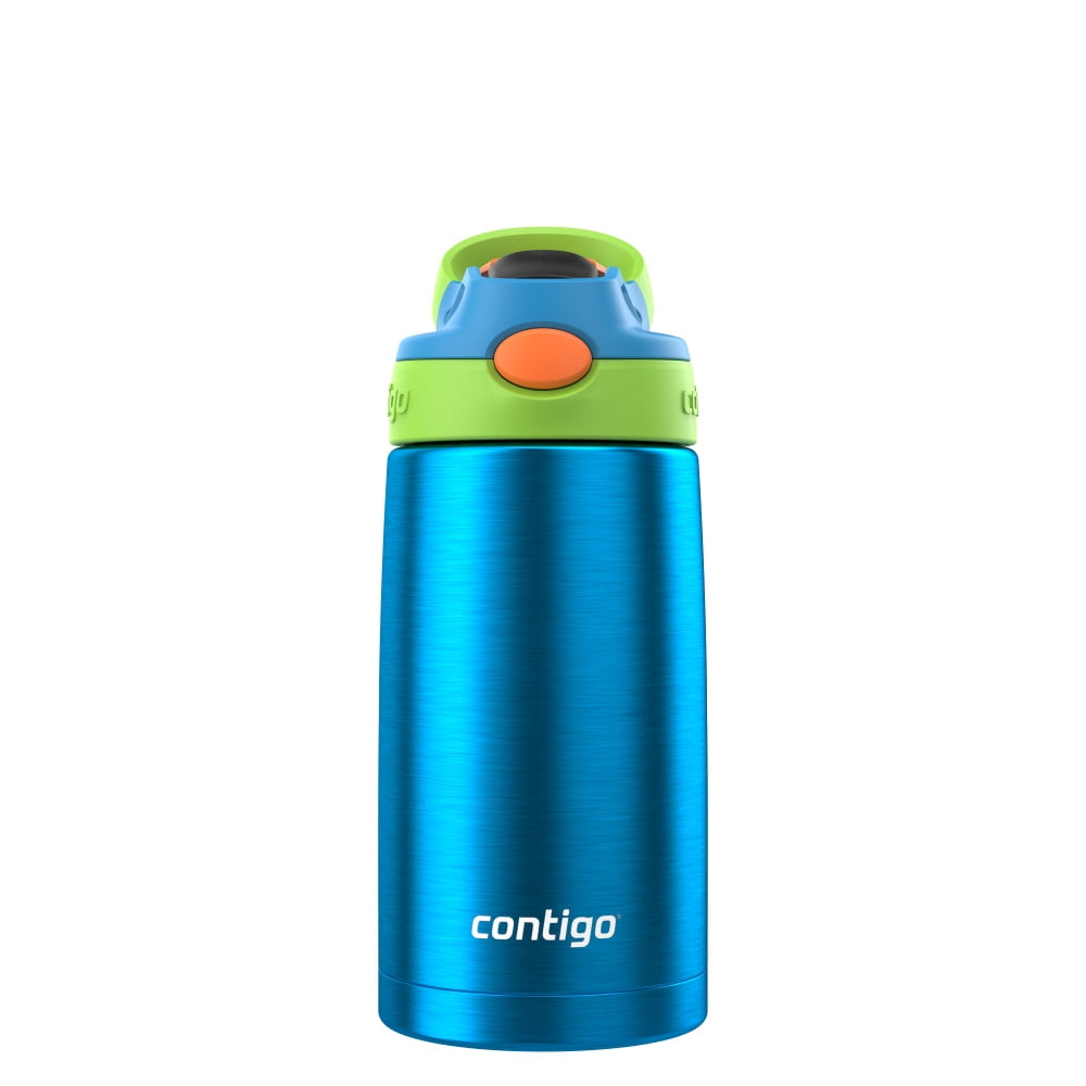 Contigo Kid's 13 oz. AutoSpout Straw Water Bottle - Blue Poppy/Cool ...