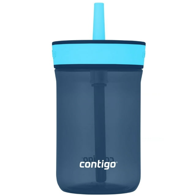 Contigo Kid's Spill-Proof 14oz Leighton Tumbler with Reusable Straw ...