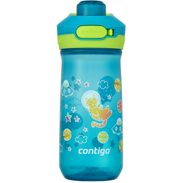 Contigo Kids 14 ox Jessie Water Bottle w/ Autopop Lid - Juniper Lime ...