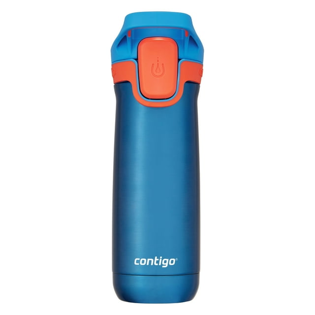 Contigo Kids’ Casey Stainless Steel Water Bottle with Spill-Proof Leak ...