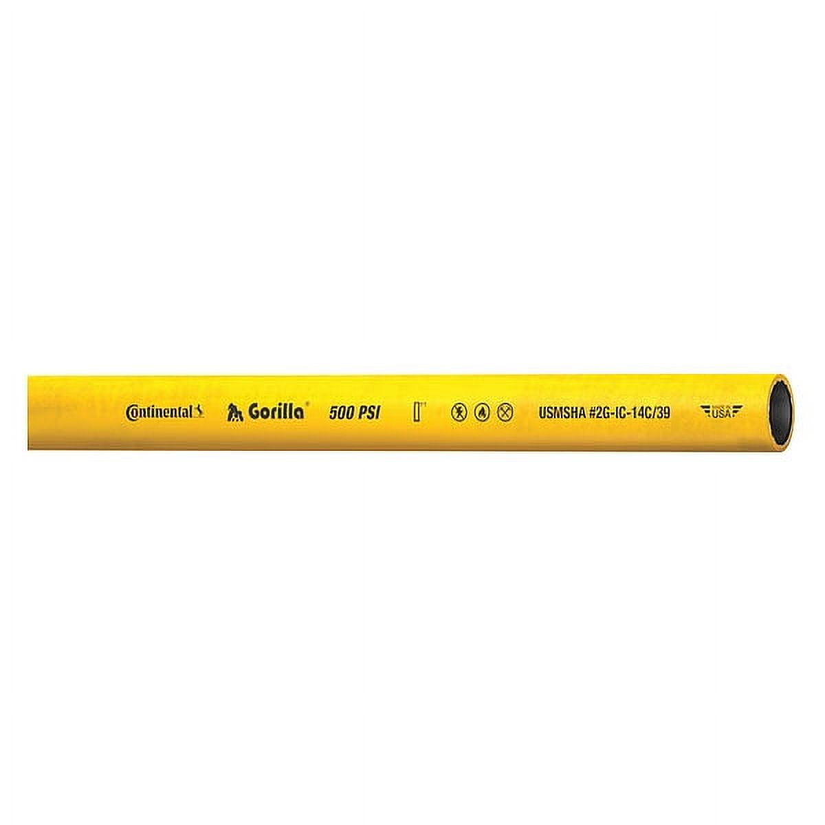 Continental Air Hose,1/2" ID x 50 ft.,Yellow GOR05050-50-G - Walmart.com