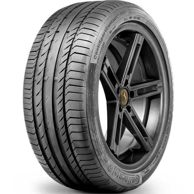 Continental ContiSportContact 5 SSR 225/45R17 91W Performance Run Flat Tire Fits: 2017-19 ...