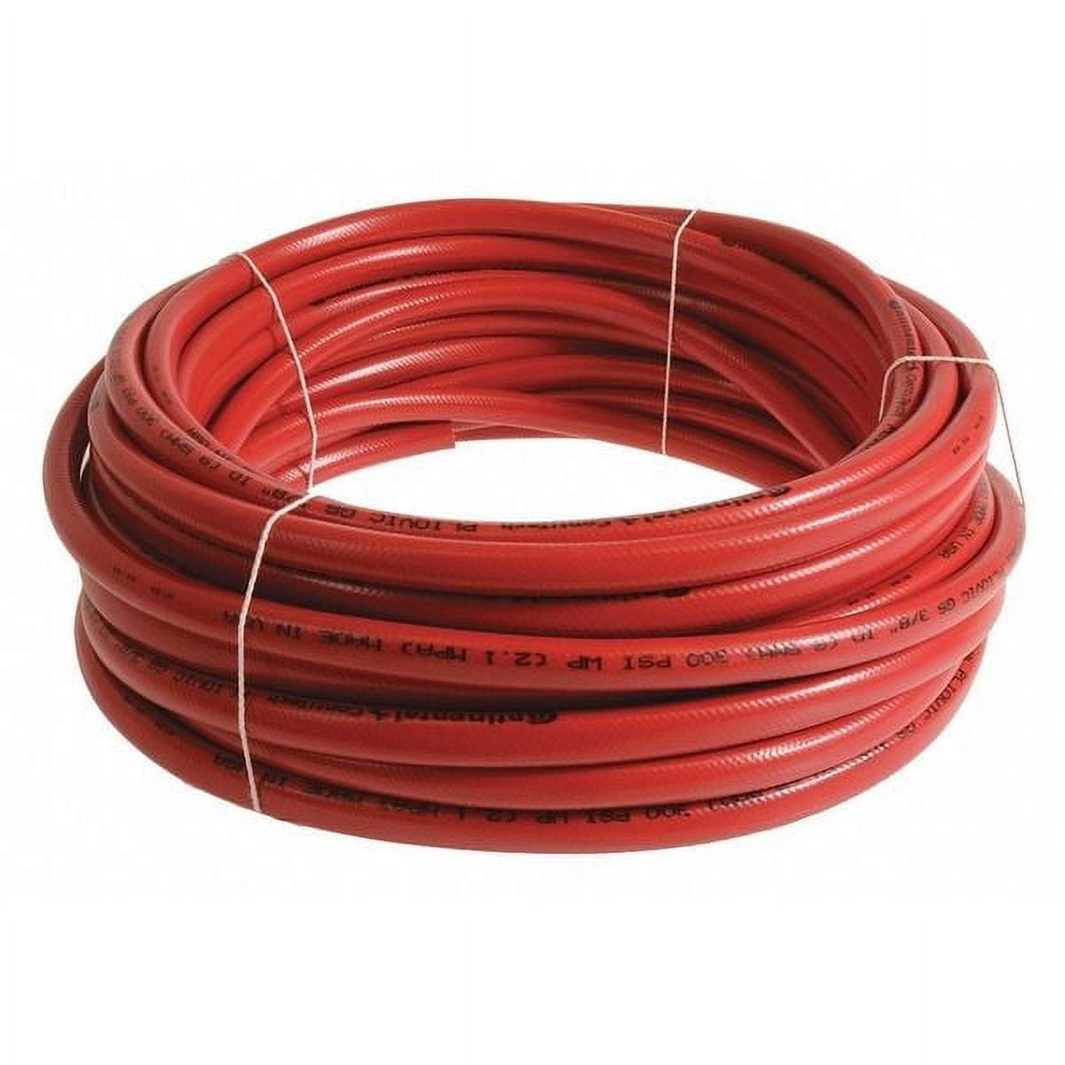 Continental Air Hose,1/4" ID x 100 ft.,Red PLR02530-100 - Walmart.com