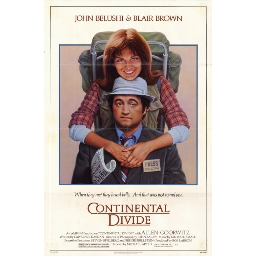 Continental Divide Movie Poster (11 x 17) - Walmart.com