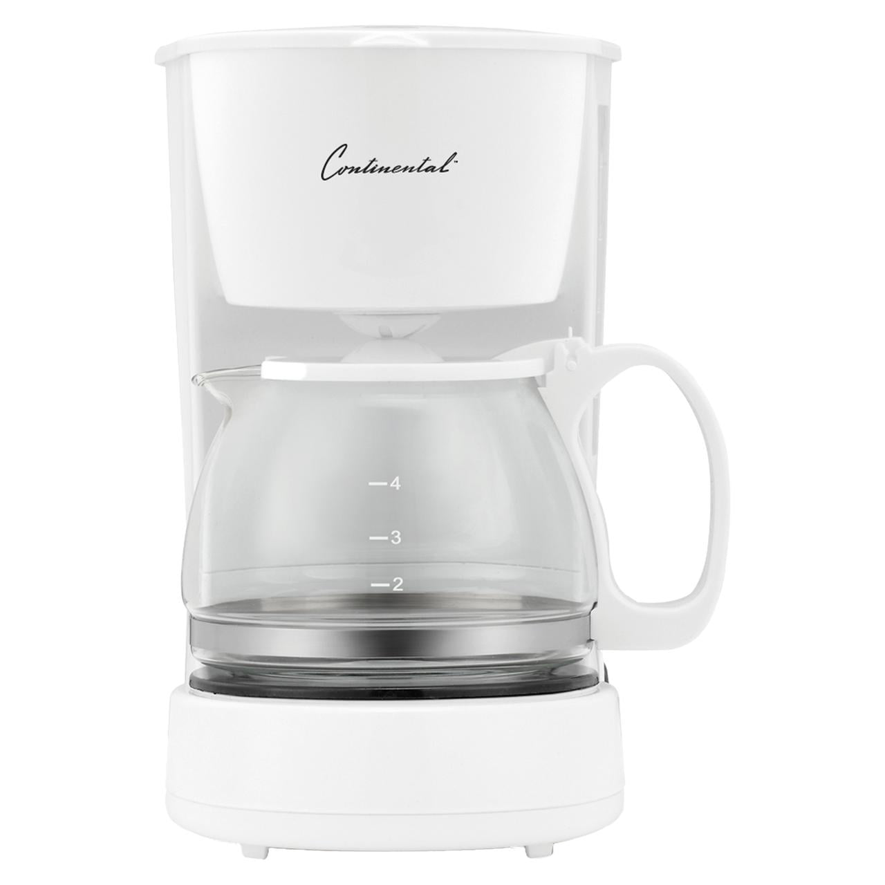 Continental Electric 4 Cup Coffee Maker Manual Control, Conditon New ...
