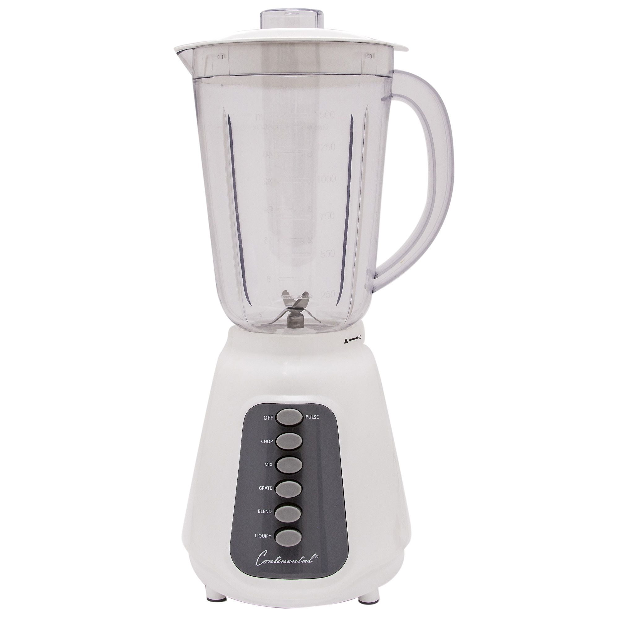 Continental Electric 5-Speed Powerful Blender with 48 oz Jar and 400W ...