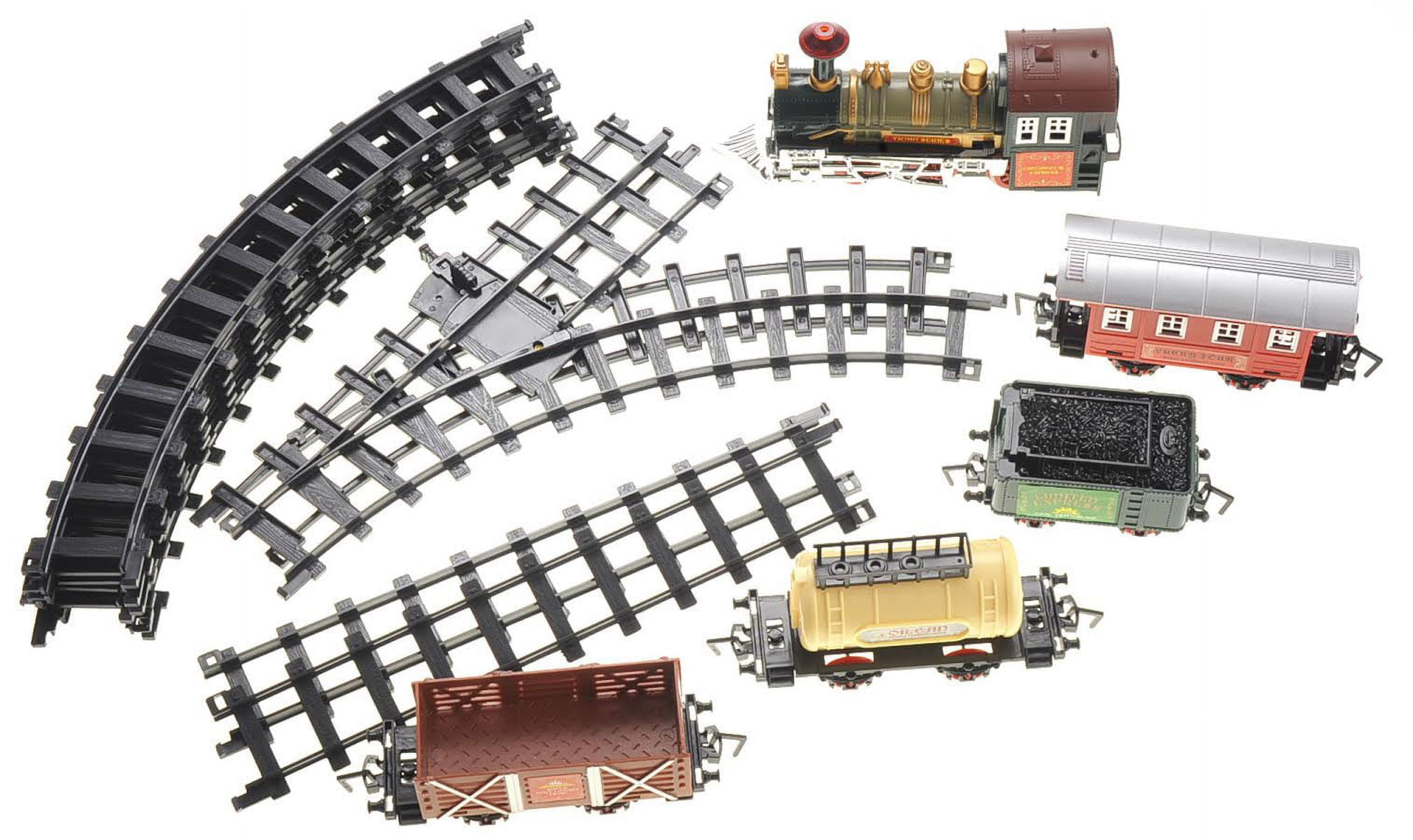 Continental Express Toy Train 16 Piece Set .with a train head .Lights ...