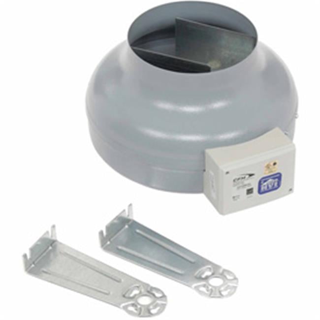 Continental Fan Manufacturing AXC200B-ES In-Line Duct Fan Energy Star ...