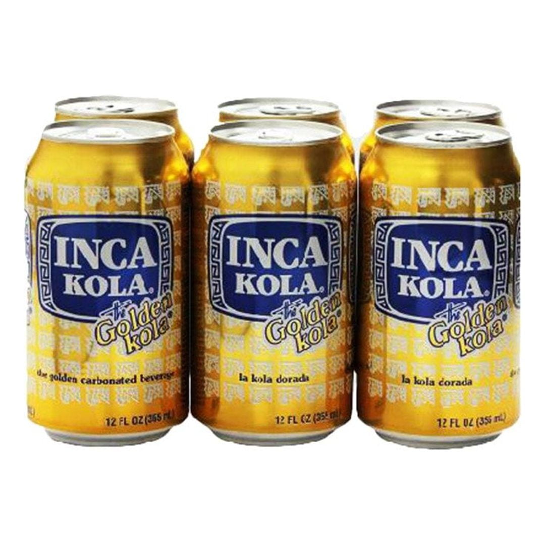 Continental Food & Beverage Inca Kola, Golden Carbonated Cola, 12 Pack ...