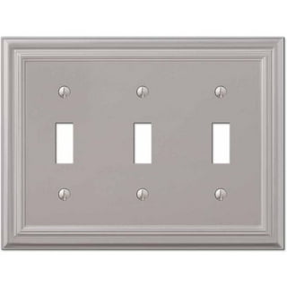 Franklin Brass Classic Architecture Triple Decorator Wall Plate in ...
