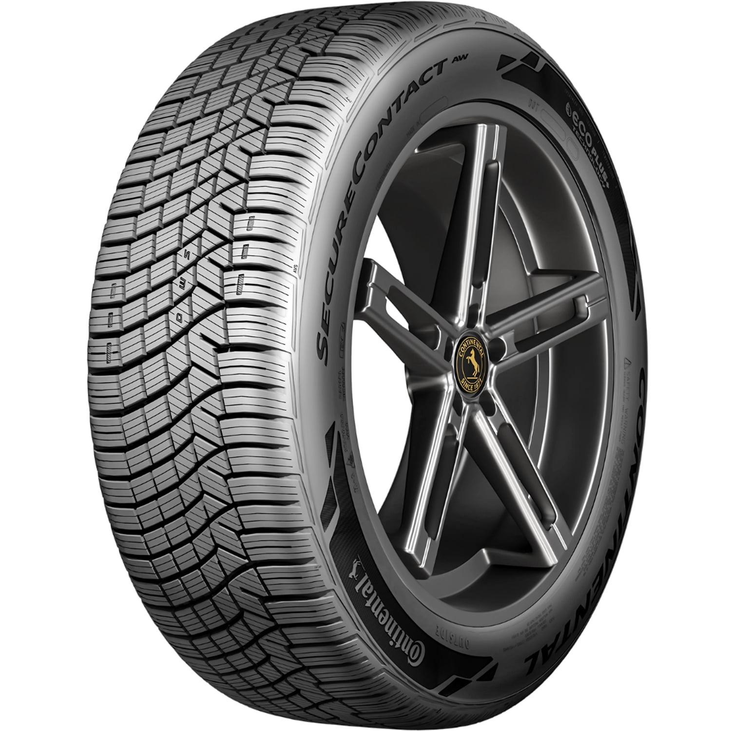 Continental SecureContact AW 235/50R18 97V All Weather Tire - Walmart.com