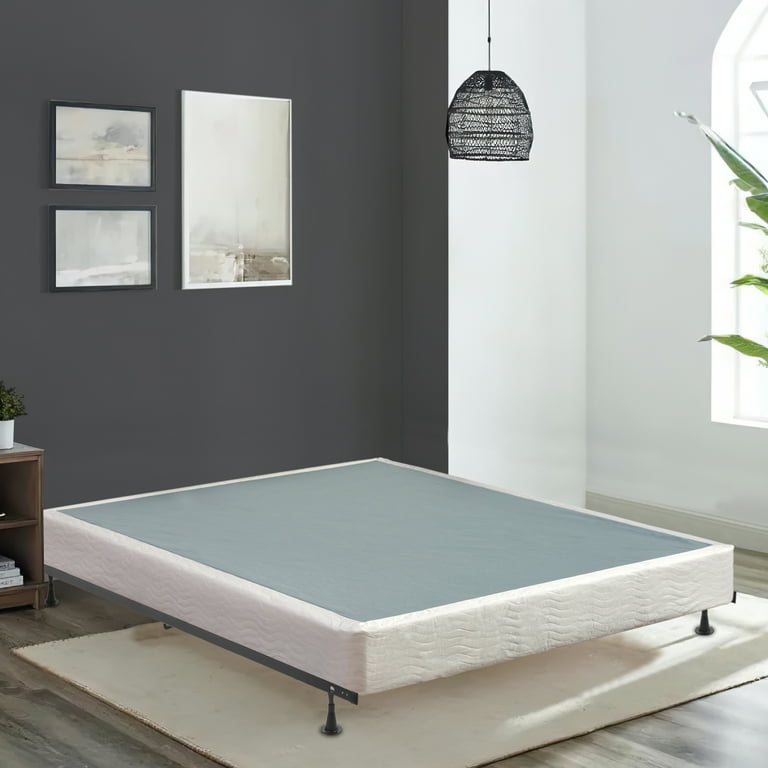 4 Inch Box Spring Twin 2 Piece Box Spring Queen 8 Inch Queen Mattress ...
