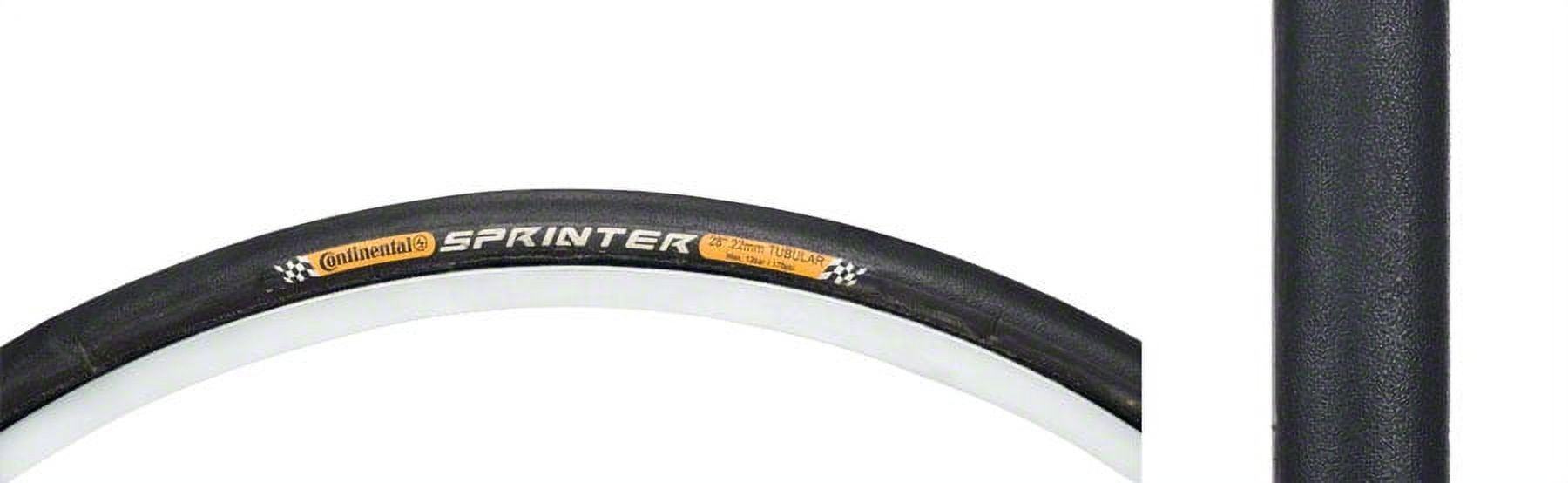 Continental Sprinter Tubular Tire 700 x 25 Tubular Folding Black 180tpi ...