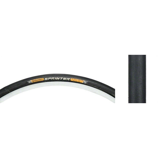 Continental Sprinter Tubular Tire 700 x 25 Tubular Folding Black 180tpi ...