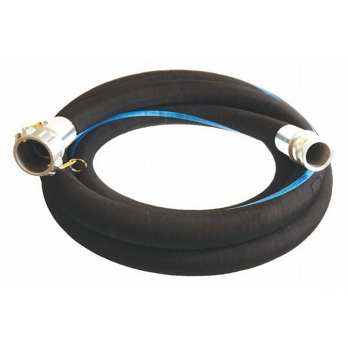 "Continental 4"" Discharge Water Hose, 25 ft, Black, ID RSG400-25CE-G ...