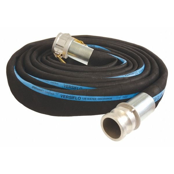 Continental Water Hose Assembly,2"ID,25 ft. RD200-25CE-G - Walmart.com