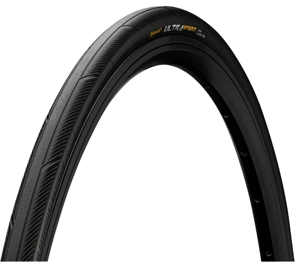 Continental Wire Bead Ultra Sport III 700 x 25 Black PureGrip - Walmart.com