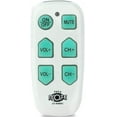 Continu.us White Big Button Jumbo Senior Assisted Living Simple Easy ...