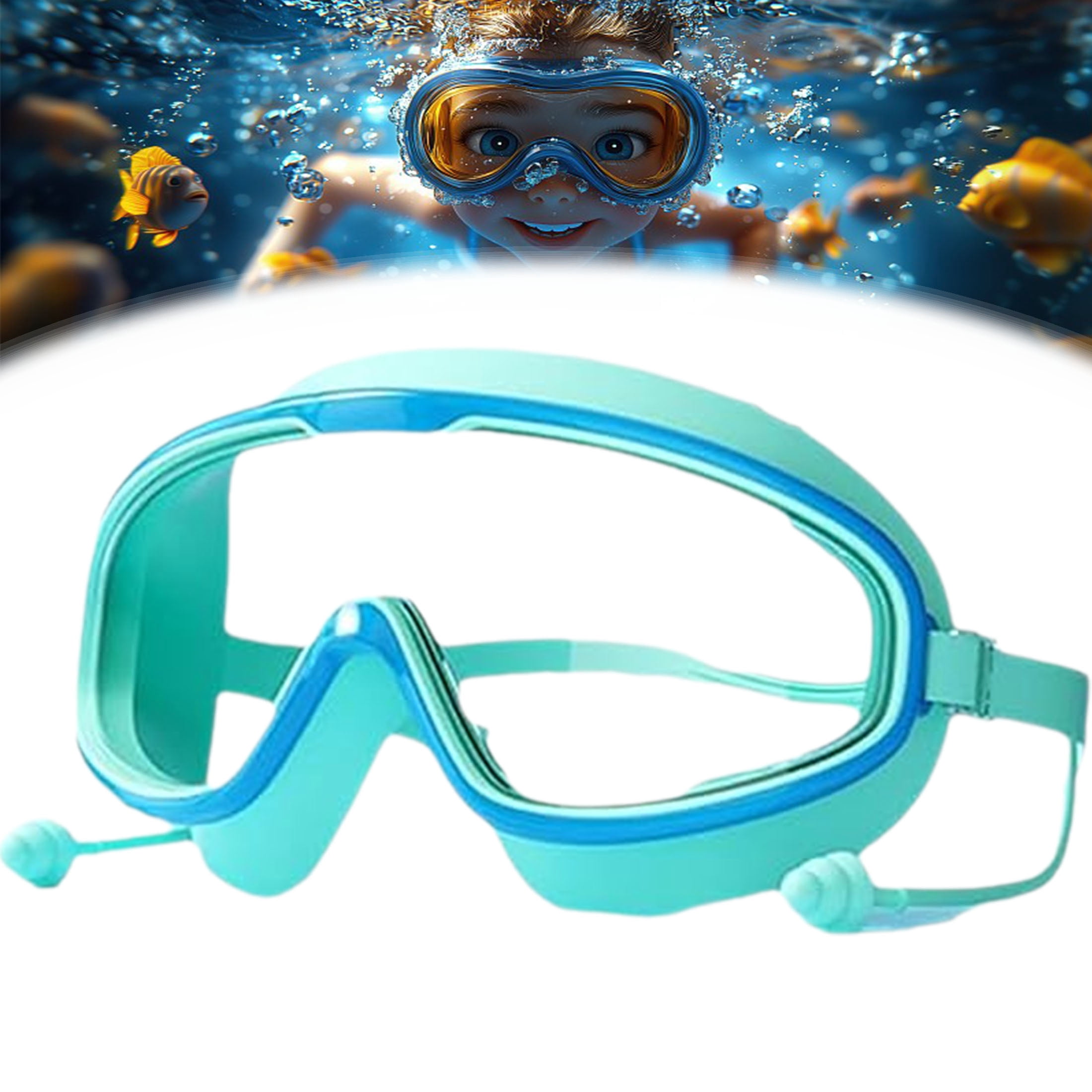 Continuoeny Goggles, 2025 NEW HD Children'S Large Frame Waterproof and ...