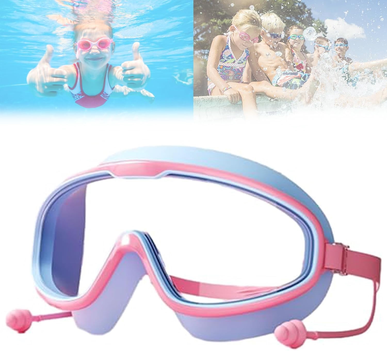 Continuoeny Goggles, 2025 NEW HD Children'S Large Frame Waterproof and ...