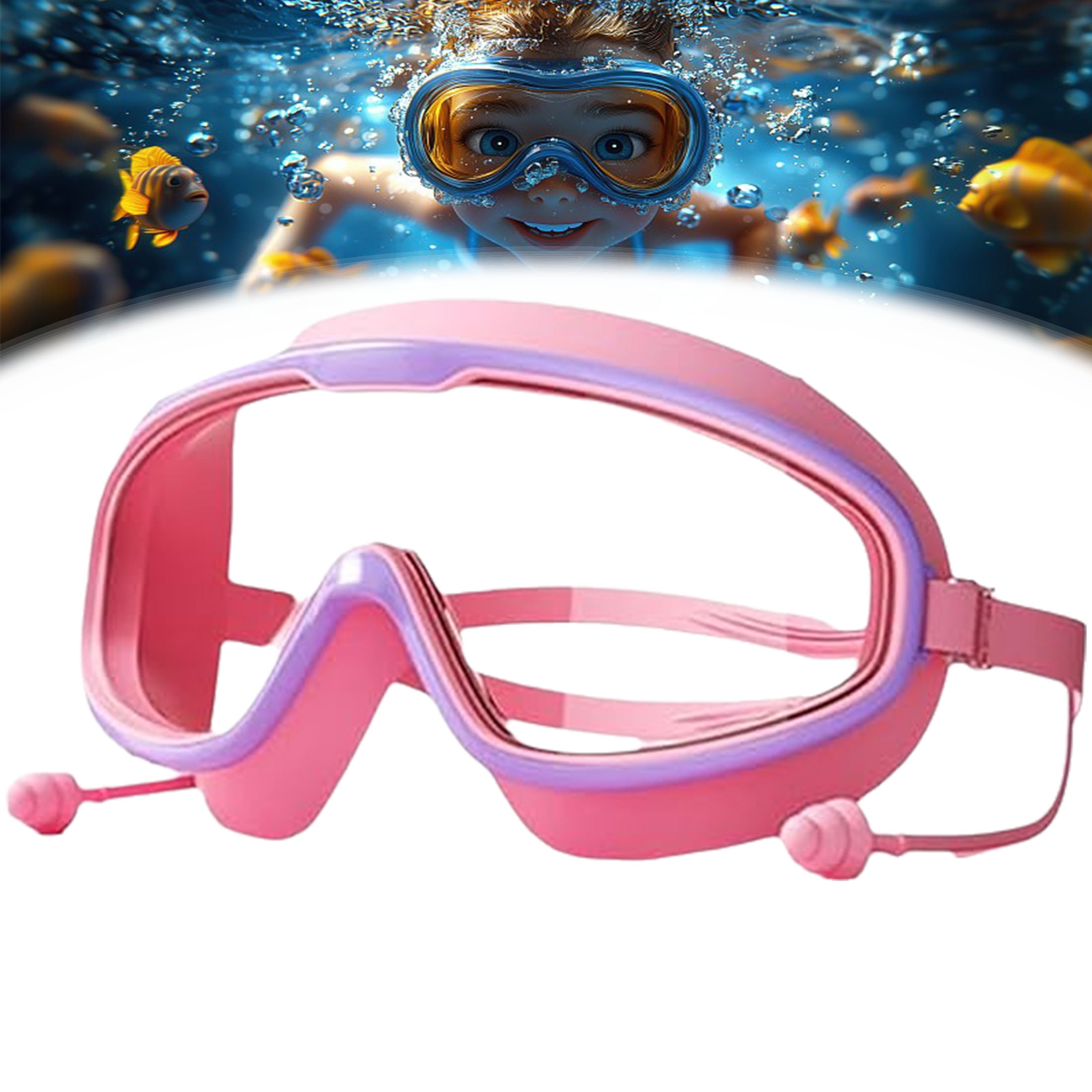 Continuoeny Goggles, 2025 NEW HD Children'S Large Frame Waterproof and ...