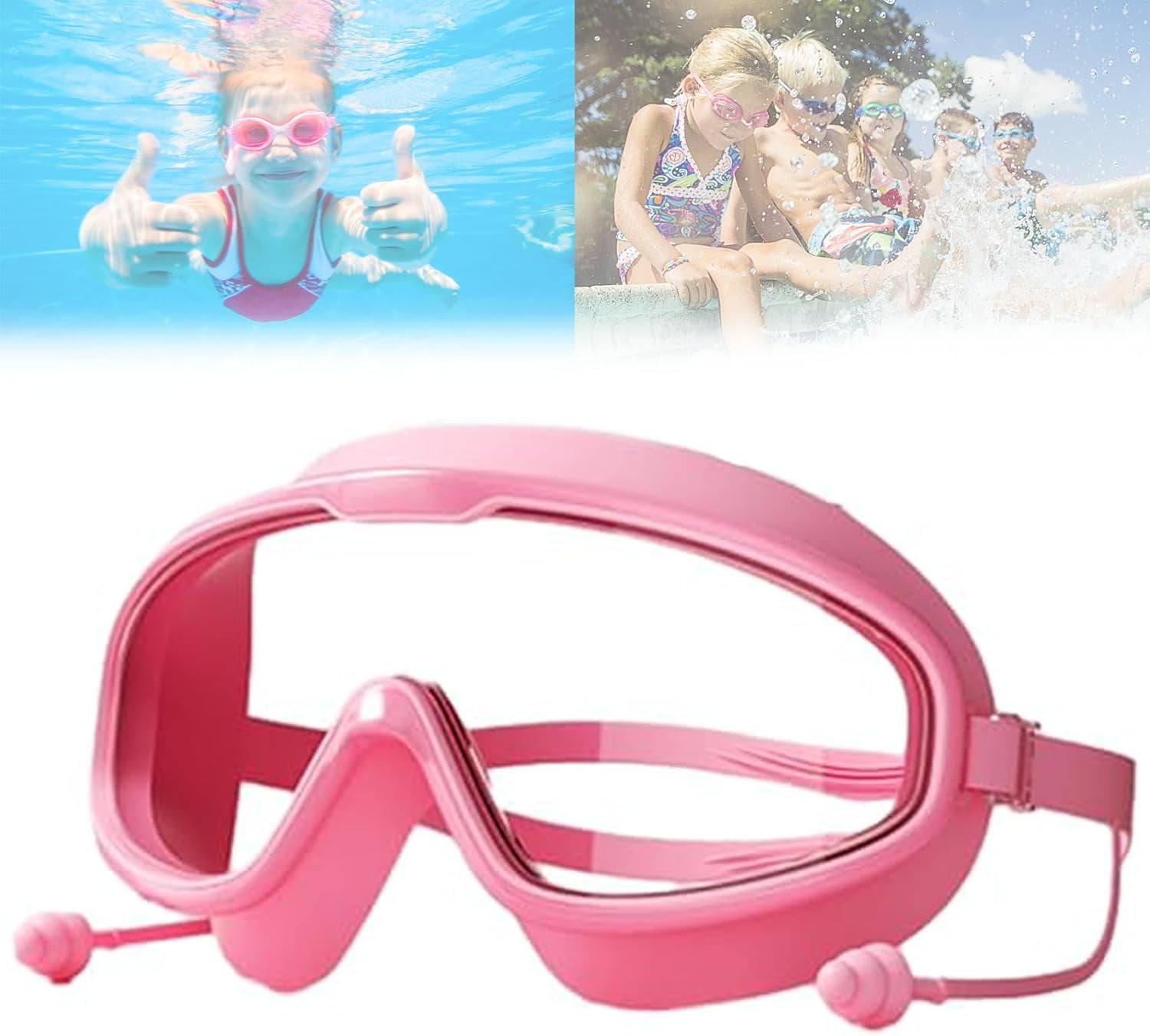 Continuoeny Goggles, 2025 NEW HD Children'S Large Frame Waterproof and ...