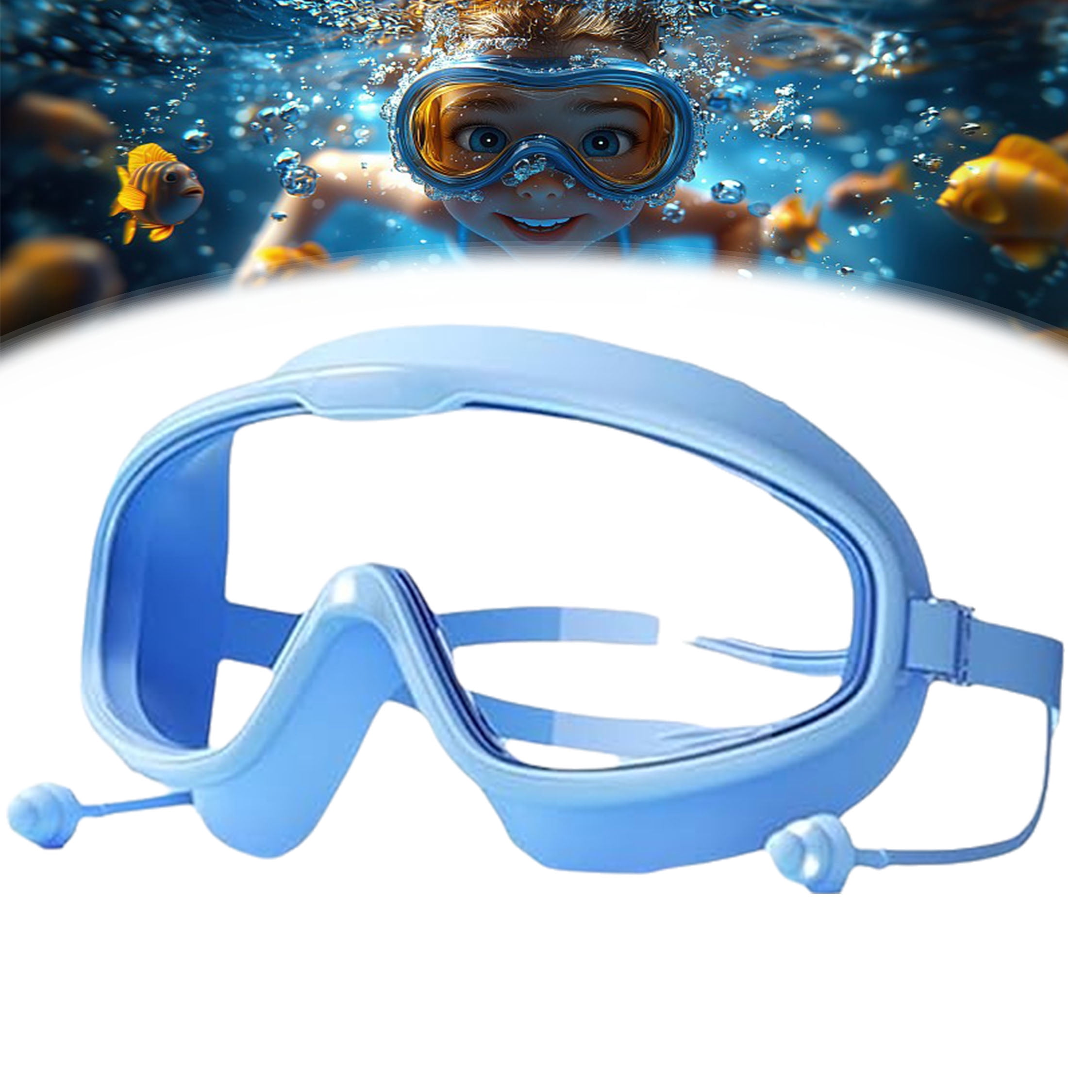 Continuoeny Goggles, 2025 NEW HD Children'S Large Frame Waterproof and ...