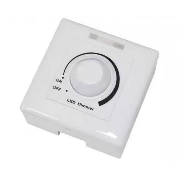Smooth Panel Mounting Dimmer 0 to 10V 5A 2000W LED Light Control Knob ...