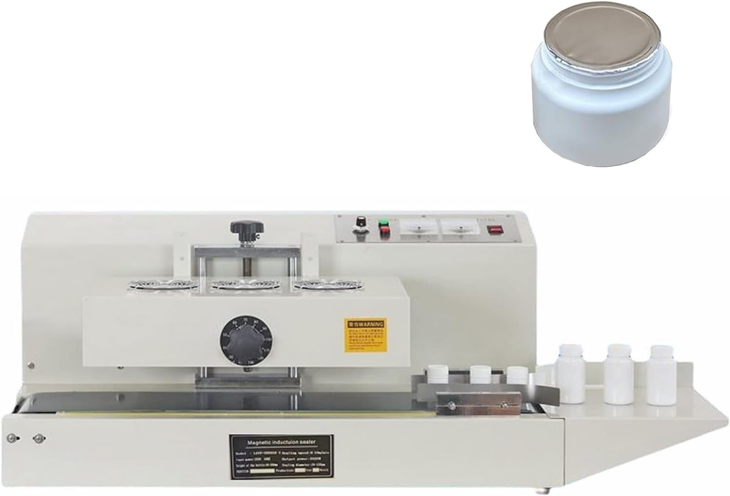 Continuous Induction Sealer Machine Electromagnetic Bottle Cap Sealer ...