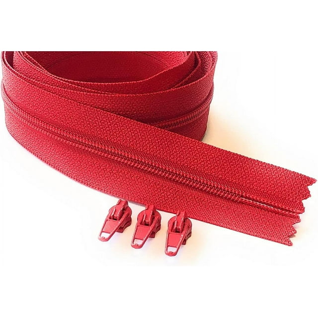 Continuous Nylon no.3 Zip with Sliders Chain Zipper on Roll with 3 ...